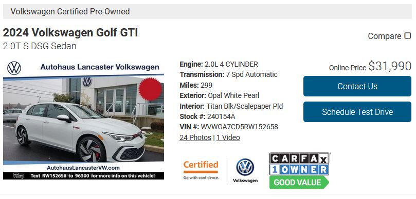 Autohaus Lancaster VW | Reading, Harrisburg & York, PA